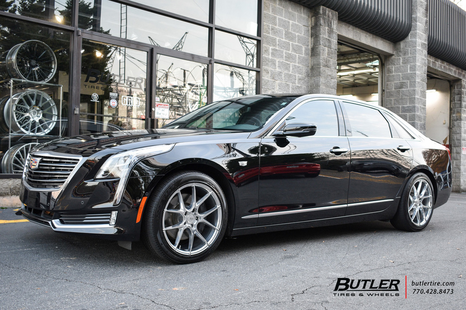 Cadillac CT6 with 19in Savini BM14 Wheels exclusively from Butler Tires and Wheels in Atlanta ...