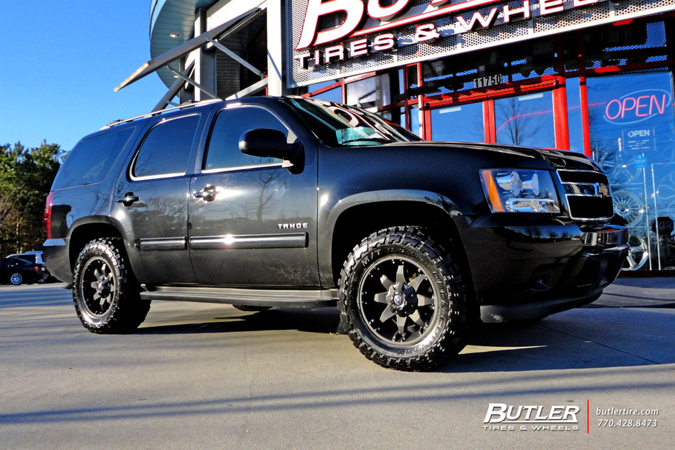 Chevrolet Tahoe with 18in Fuel Octane Wheels exclusively from Butler Tires and Wheels in Atlanta ...