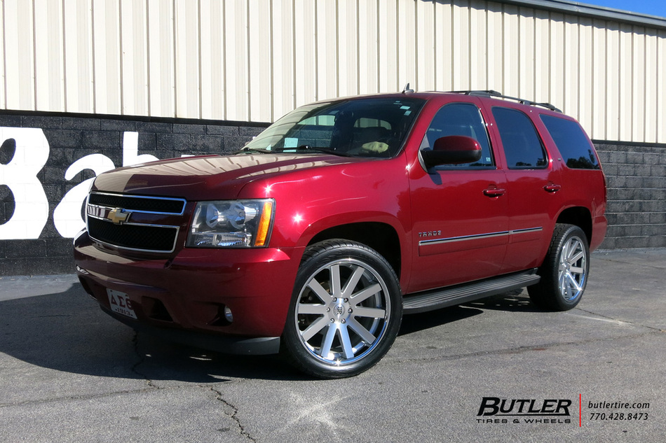 Chevrolet Tahoe with 22in Black Rhino Savannah Wheels exclusively from Butler Tires and Wheels ...