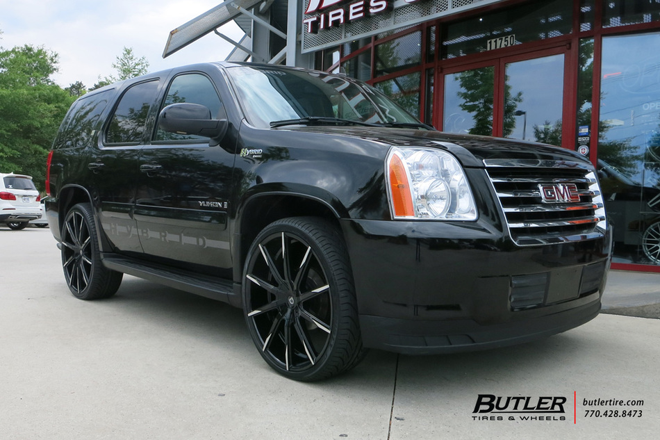 Chevrolet Tahoe with 26in Lexani CSS15 Wheels exclusively from Butler Tires and Wheels in ...