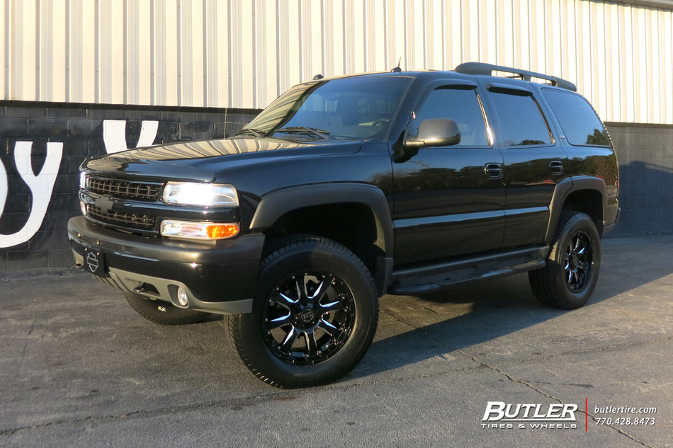 Chevrolet Tahoe with 20in Black Rhino Sierra Wheels exclusively from Butler Tires and Wheels in ...