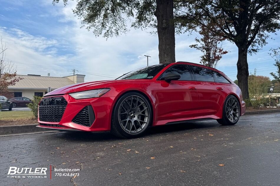 Audi RS6 Avant with 22in BBS CHR II Wheels exclusively from Butler ...