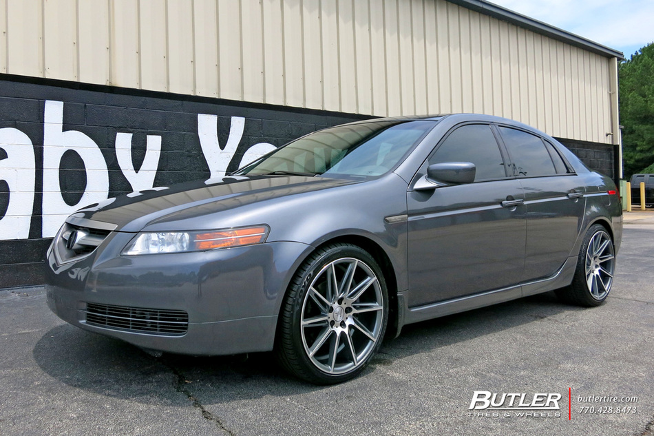 Acura TL with 19in Verde Quantum Wheels exclusively from Butler Tires ...