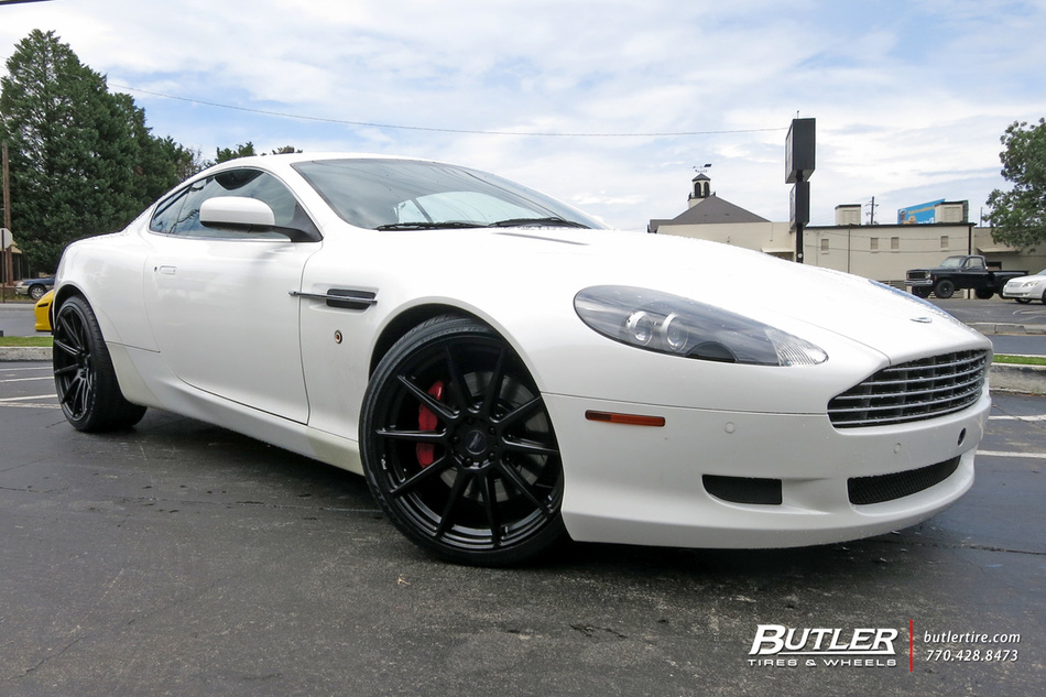 Aston Martin DB9 with 20in Niche Essen Wheels exclusively from Butler ...