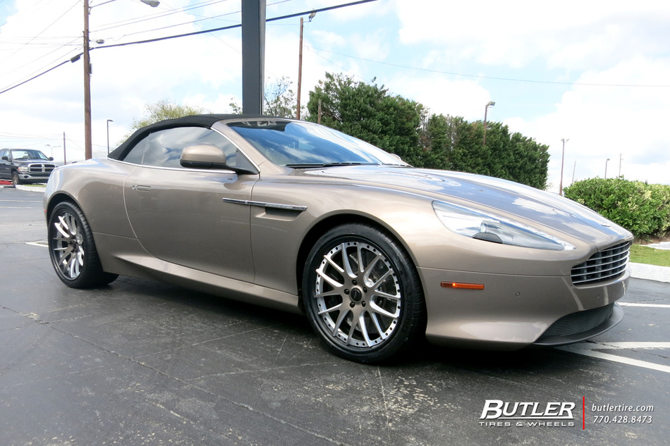 Aston Martin DB9 with 20in Savini SV39 Wheels exclusively from Butler ...
