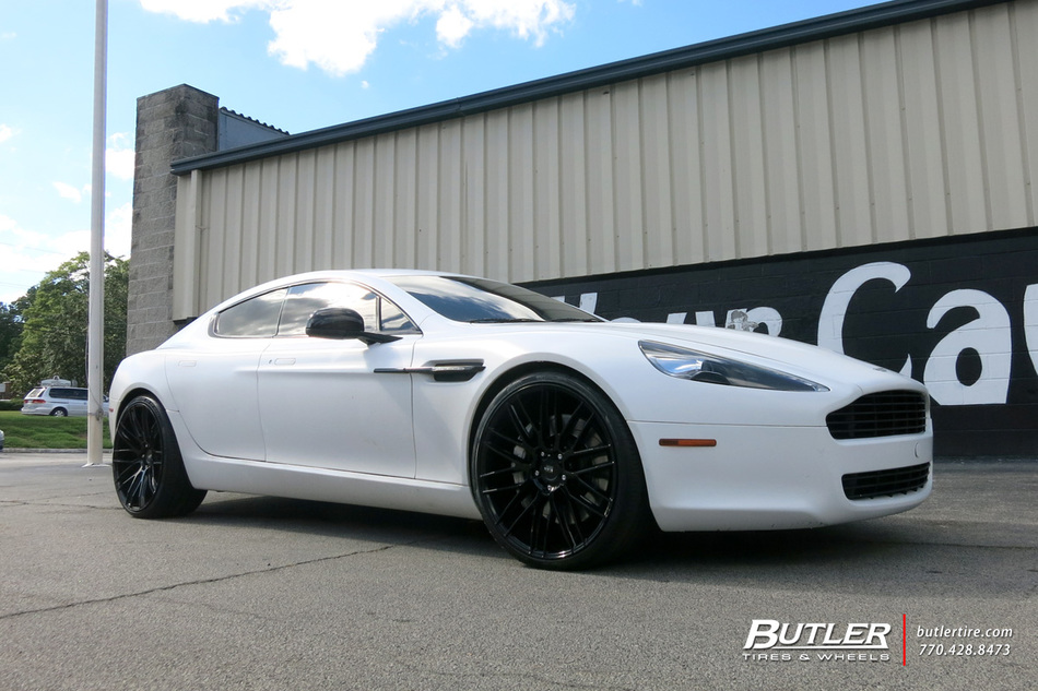 Aston Martin Rapide with 22in Savini BM13 Wheels exclusively from ...