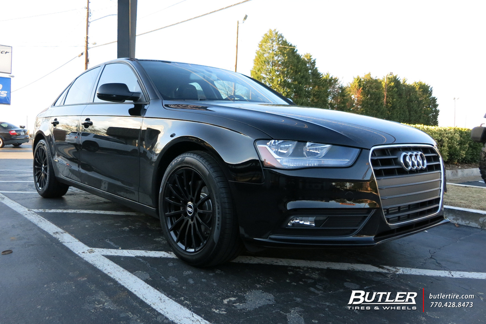 Audi A4 with 17in TSW Mallory Wheels exclusively from Butler Tires and ...