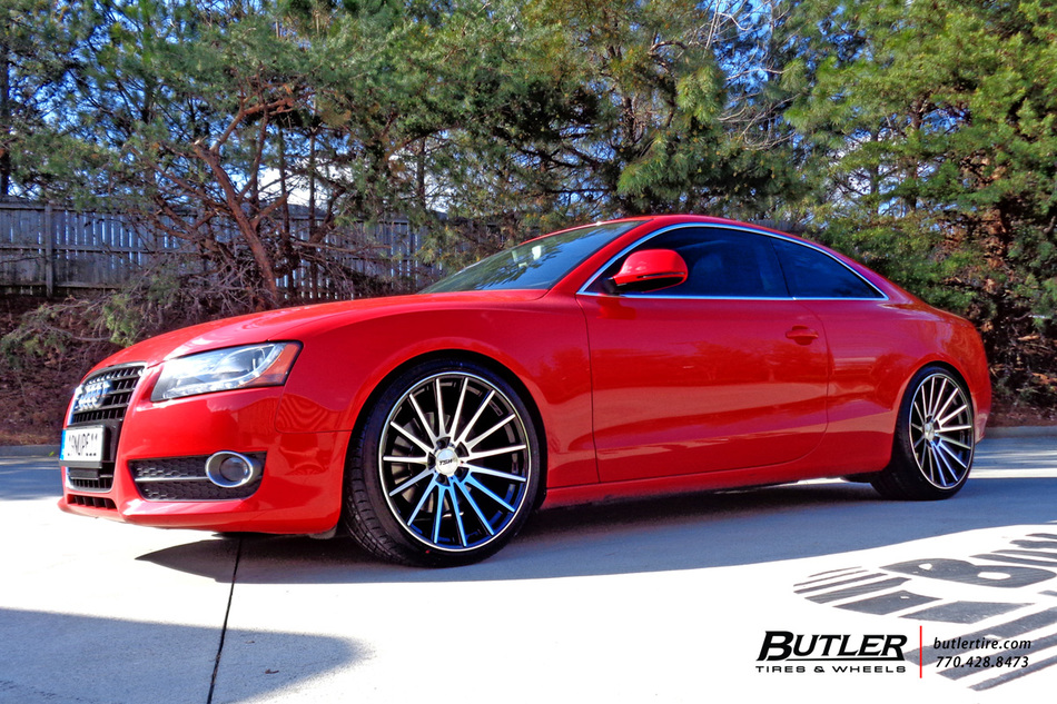 Audi A5 with 20in TSW Chicane Wheels exclusively from Butler Tires and ...