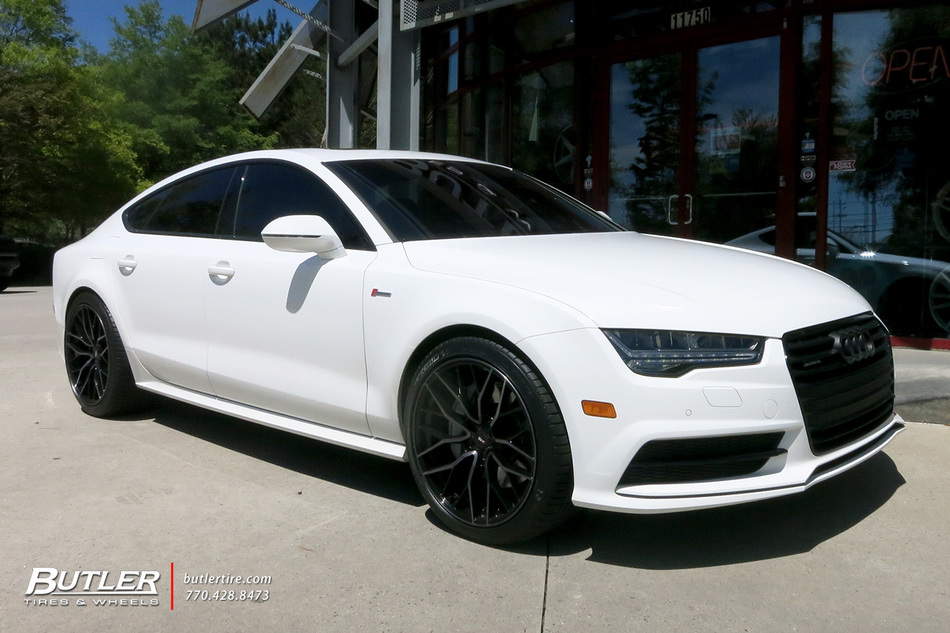 Audi A7 with 20in Savini SV-F2 Wheels exclusively from Butler Tires and ...