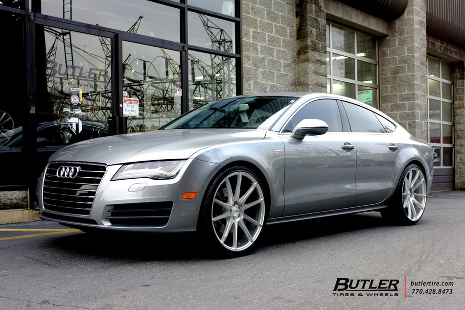 Audi A7 with 22in Savini BM12 Wheels exclusively from Butler Tires and ...