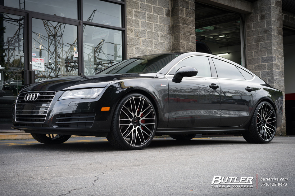 Audi A7 with 22in Savini BM13 Wheels exclusively from Butler Tires and ...