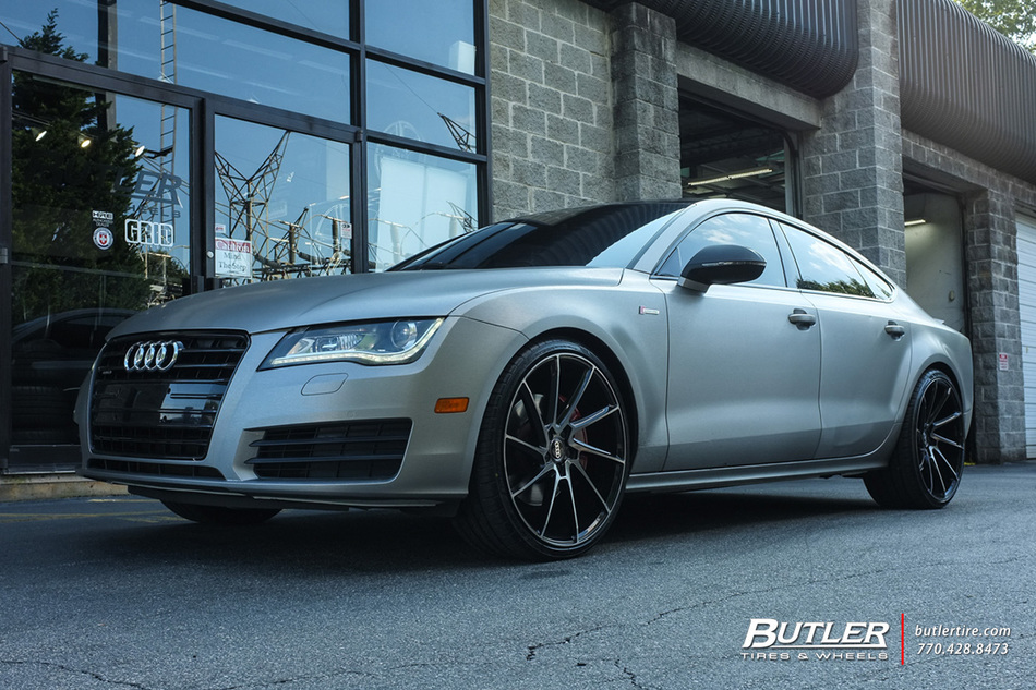 Audi A7 with 22in Savini BM15 Wheels exclusively from Butler Tires and ...