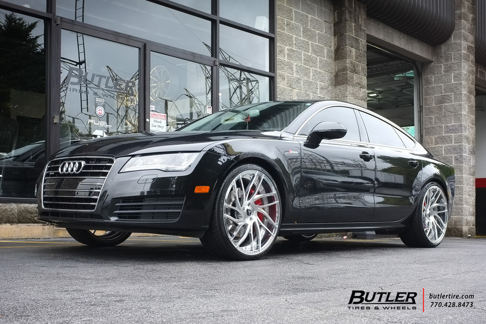 Audi A7 with 22in Savini SV62d Wheels exclusively from Butler Tires and ...