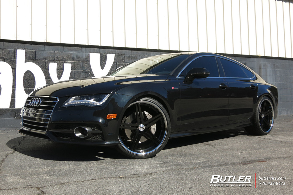 Audi A7 with 22in TSW Mirabeau Wheels exclusively from Butler Tires and ...