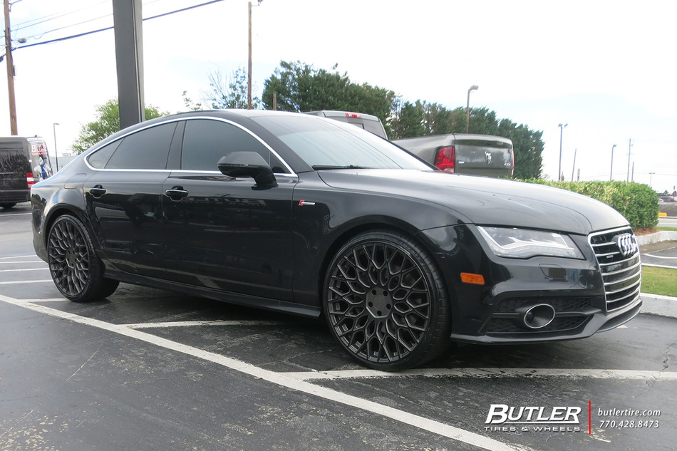 Audi A7 with 22in TSW Oslo Wheels exclusively from Butler Tires and ...