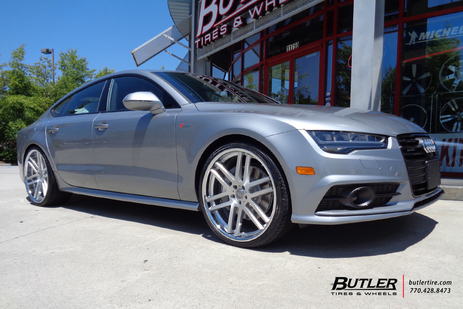 Audi A7 with 22in TSW Rouen Wheels exclusively from Butler Tires and ...