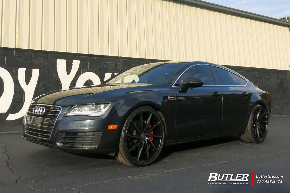 Audi A7 with 22in Vossen CVT Wheels exclusively from Butler Tires and ...