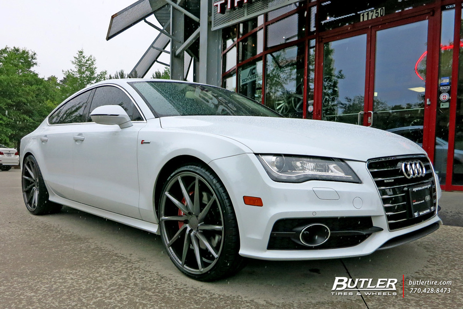 Audi A7 with 22in Vossen CVT Wheels exclusively from Butler Tires and ...