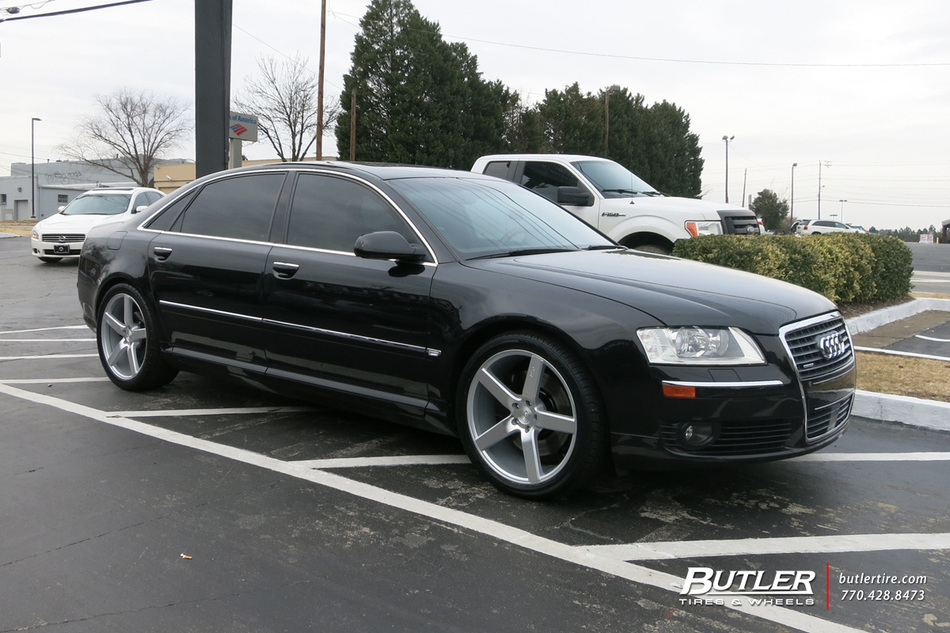 Audi A8 with 20in Niche Milan Wheels exclusively from Butler Tires and ...
