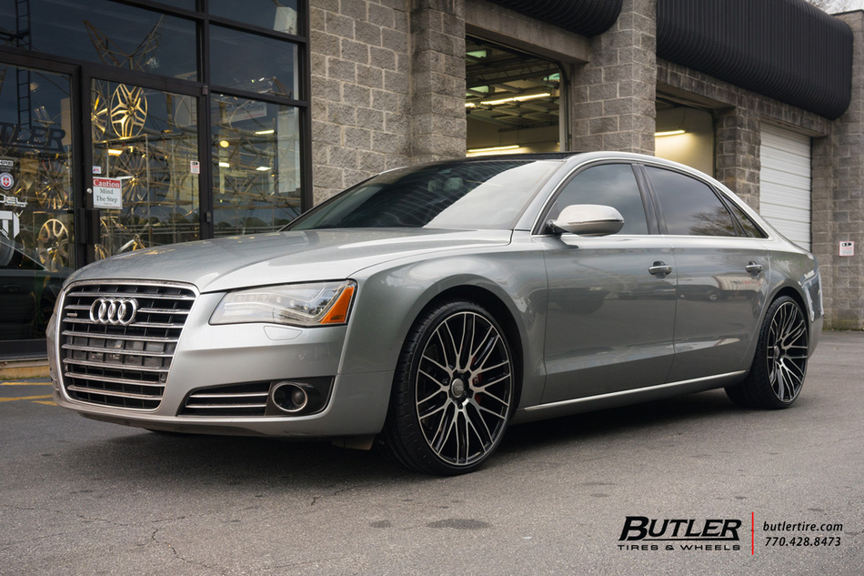 Audi A8 with 22in Savini BM13 Wheels exclusively from Butler Tires and ...