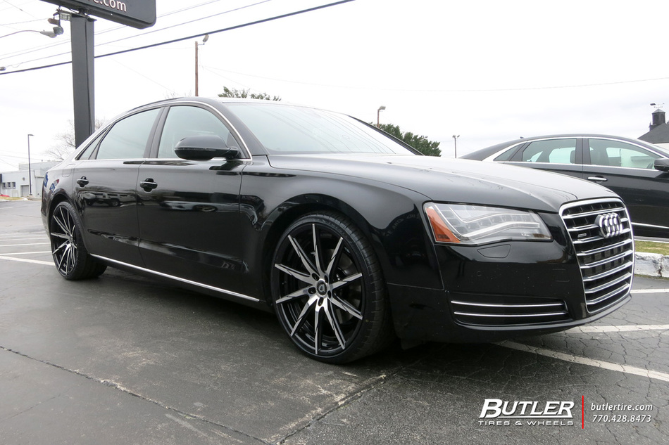 Audi A8L with 22in Lexani CSS15 Wheels exclusively from Butler Tires ...