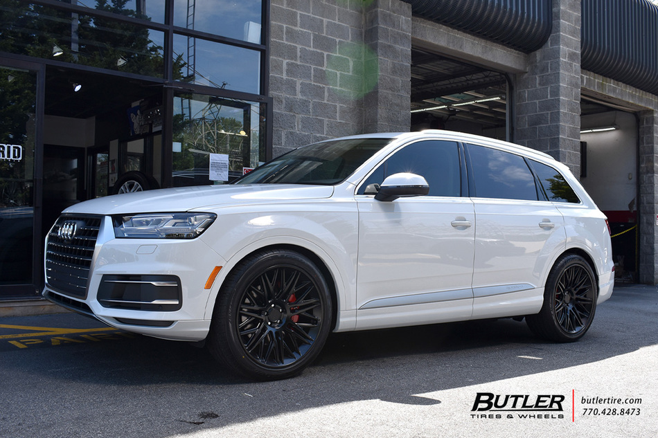 Audi Q7 with 22in Rotiform JDR Wheels exclusively from Butler Tires and ...