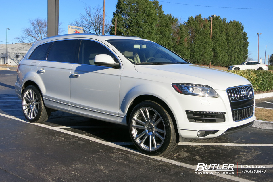 Audi Q7 with 22in TSW Gatsby Wheels exclusively from Butler Tires and ...