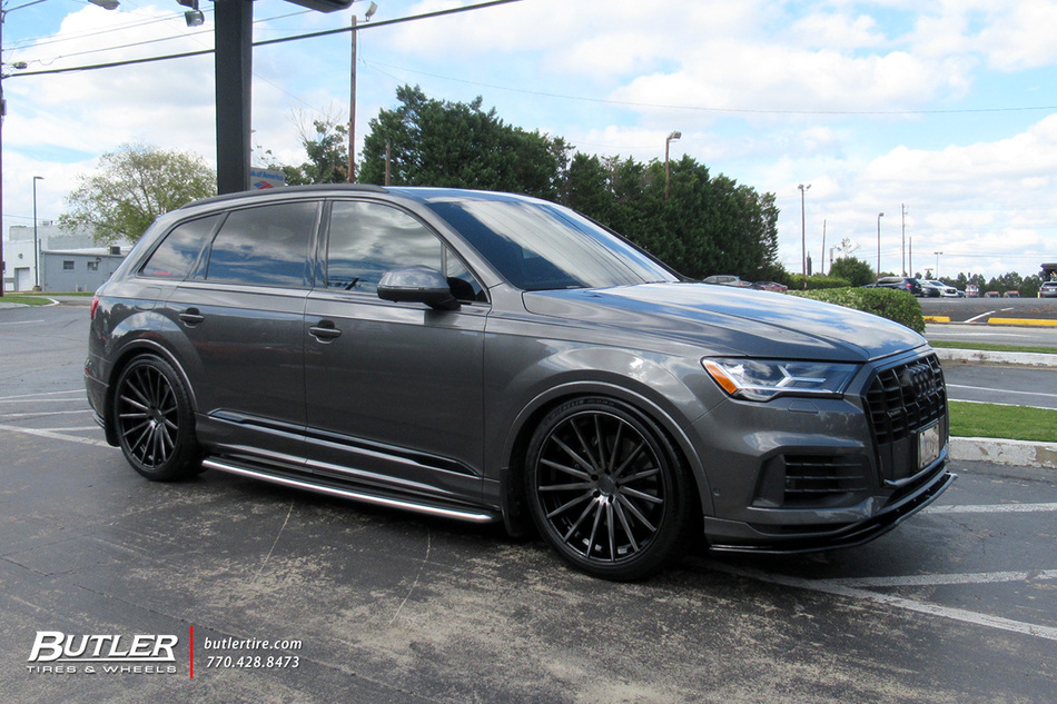 Audi Q7 with 22in Vossen VFS2 Wheels exclusively from Butler Tires and ...