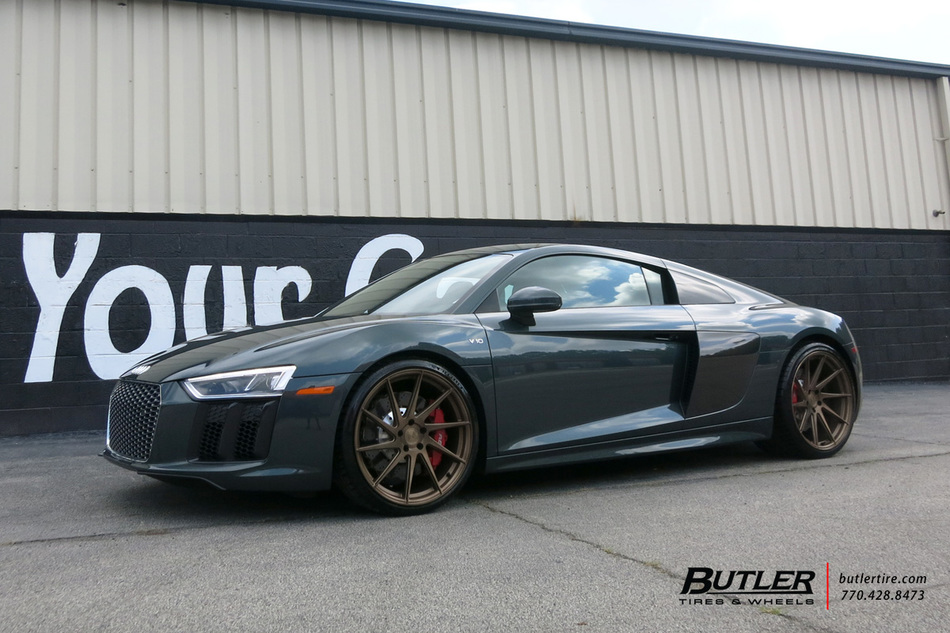 Audi R8 with 20in Avant Garde M621 Wheels exclusively from Butler Tires ...