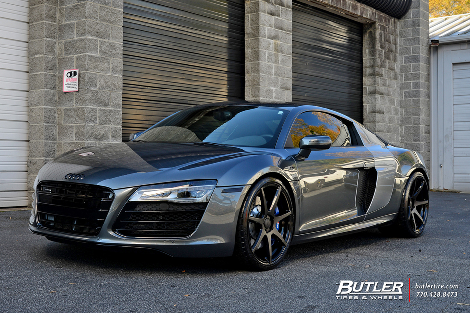 Audi R8 with 20in Savini BM10 Wheels exclusively from Butler Tires and ...