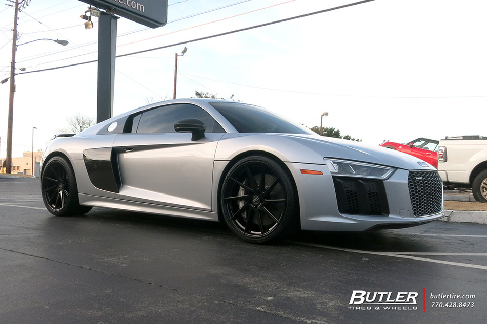 Audi R8 with 20in Savini BM15 Wheels exclusively from Butler Tires and ...
