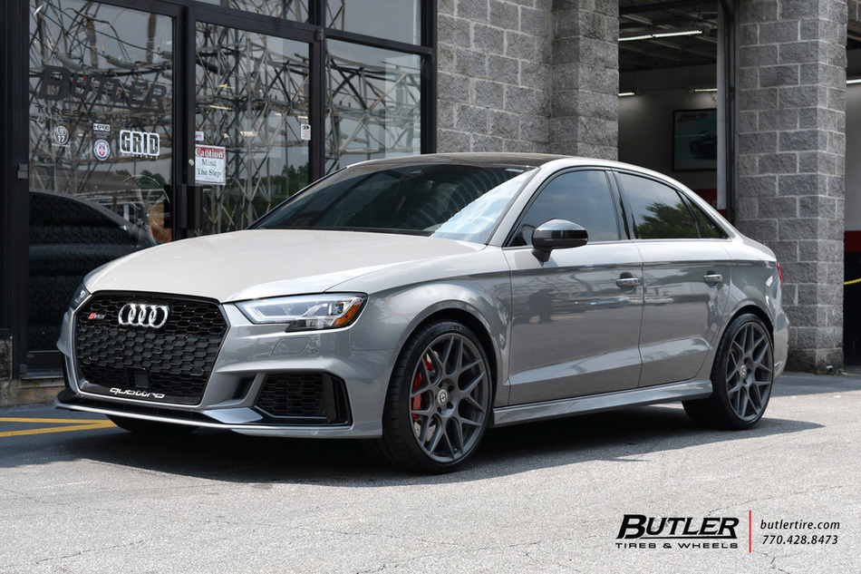 Audi RS3 with 19in HRE FF01 Wheels exclusively from Butler Tires and ...
