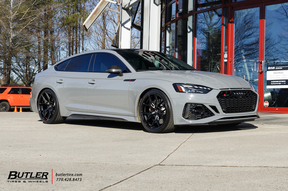 Audi RS5 with 20in Vossen HF5 Wheels exclusively from Butler Tires and ...