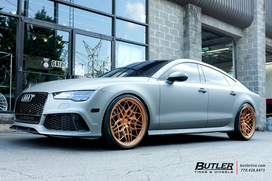 Audi RS7 with 22in Vossen ML-X3 Wheels exclusively from Butler Tires ...
