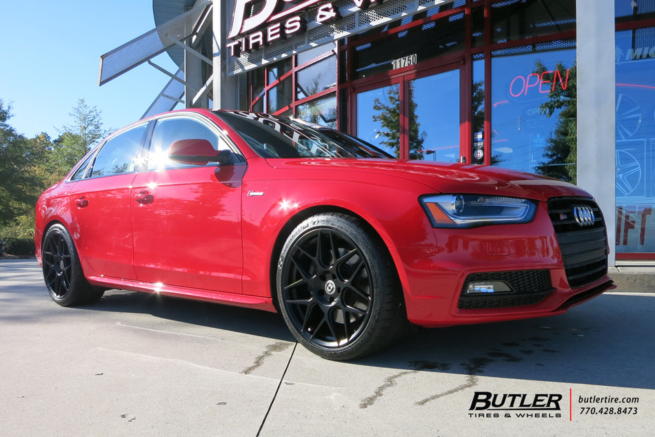 Audi S4 with 19in HRE FF01 Wheels exclusively from Butler Tires and ...