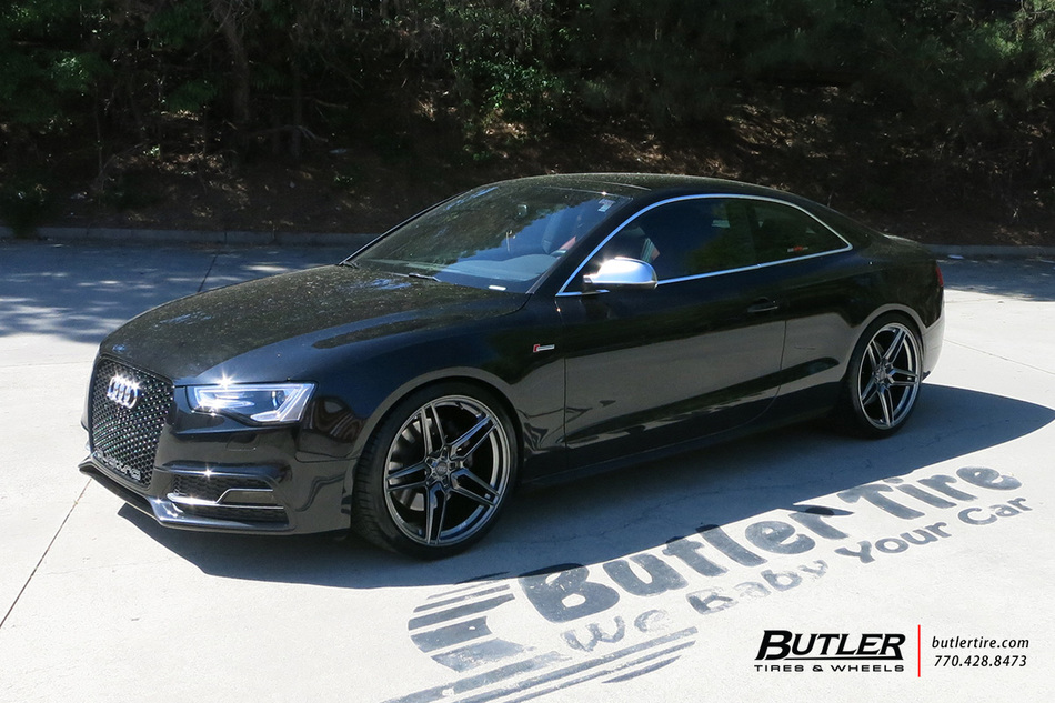 Audi S5 with 20in Savini SV-F3 Wheels exclusively from Butler Tires and ...