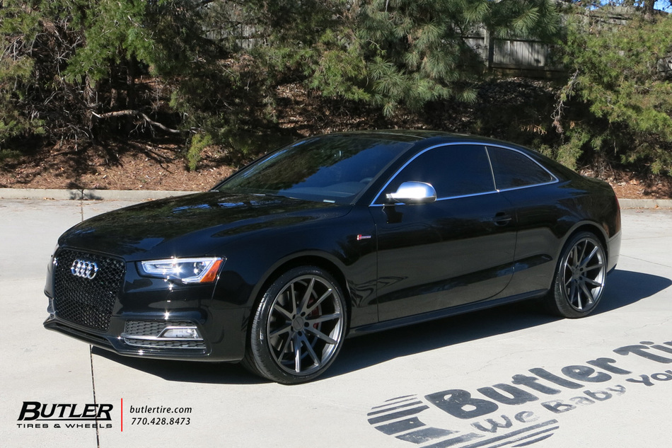 Audi S5 with 20in Vossen VFS1 Wheels exclusively from Butler Tires and ...