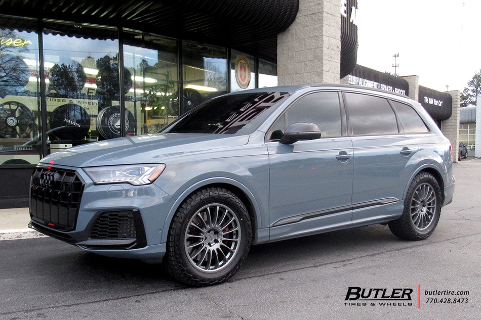 Audi SQ7 with 20in Vision Monaco Wheels exclusively from Butler Tires ...