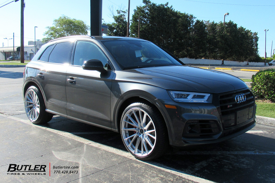 Audi SQ7 with 22in Vossen HF-4T Wheels exclusively from Butler Tires ...