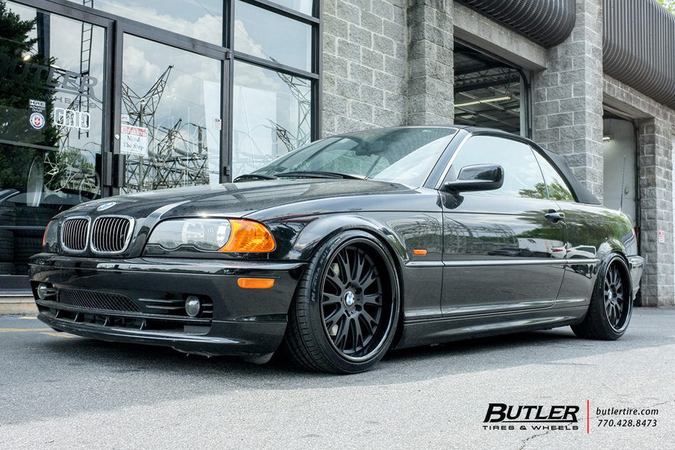 BMW 3 Series with 18in TSW Monaco Wheels exclusively from Butler Tires ...