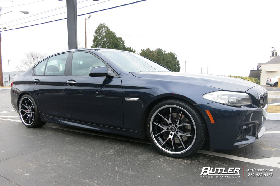 BMW 5 Series with 20in Lexani R-Twelve Wheels exclusively from Butler ...