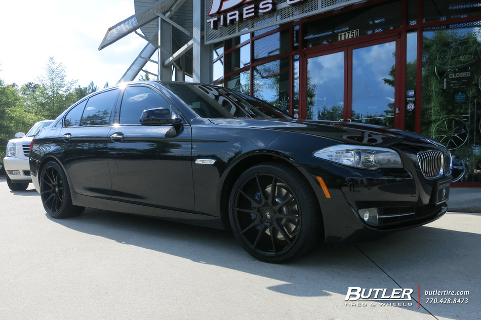 BMW 5 Series with 20in Savini BM12 Wheels exclusively from Butler Tires ...
