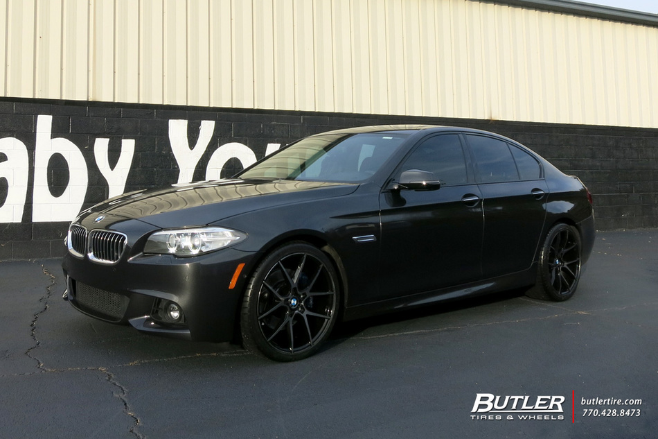 BMW 5 Series with 20in Savini BM14 Wheels exclusively from Butler Tires ...