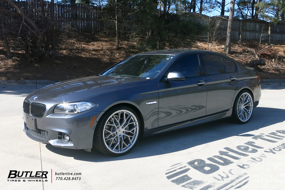 BMW 5 Series with 21in Avant Garde M520R Wheels exclusively from Butler ...