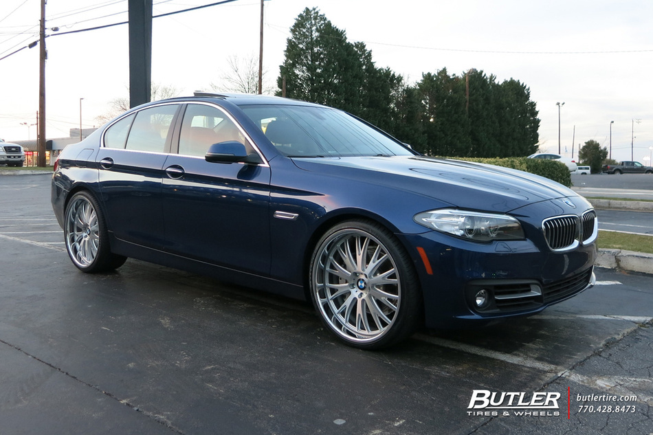 BMW 5 Series with 22in TSW Monaco Wheels exclusively from Butler Tires ...