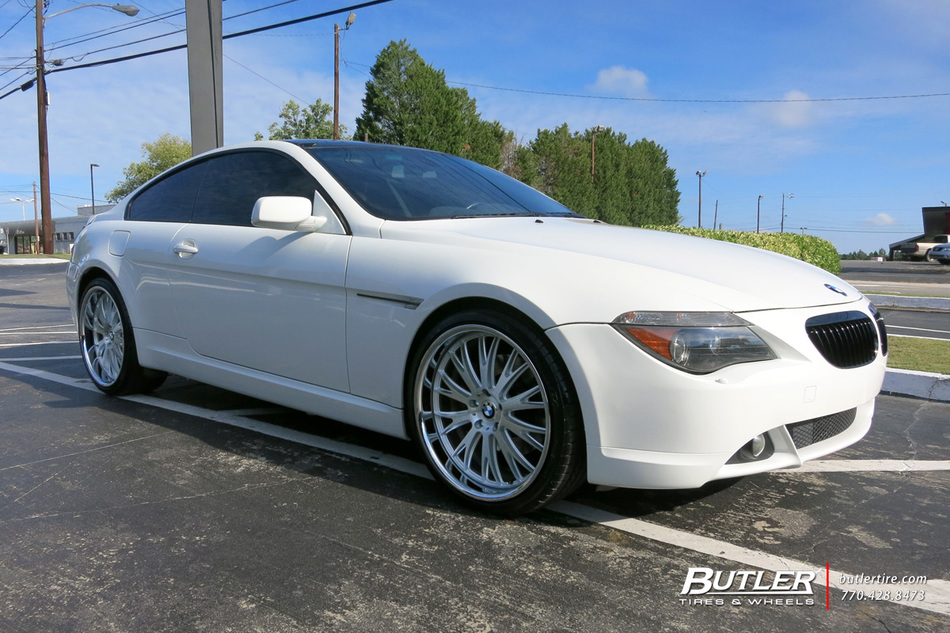BMW 6 Series with 21in TSW Monaco Wheels exclusively from Butler Tires ...