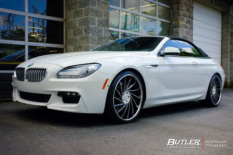 BMW 6 Series with 22in Lexani LF114 Wheels exclusively from Butler ...