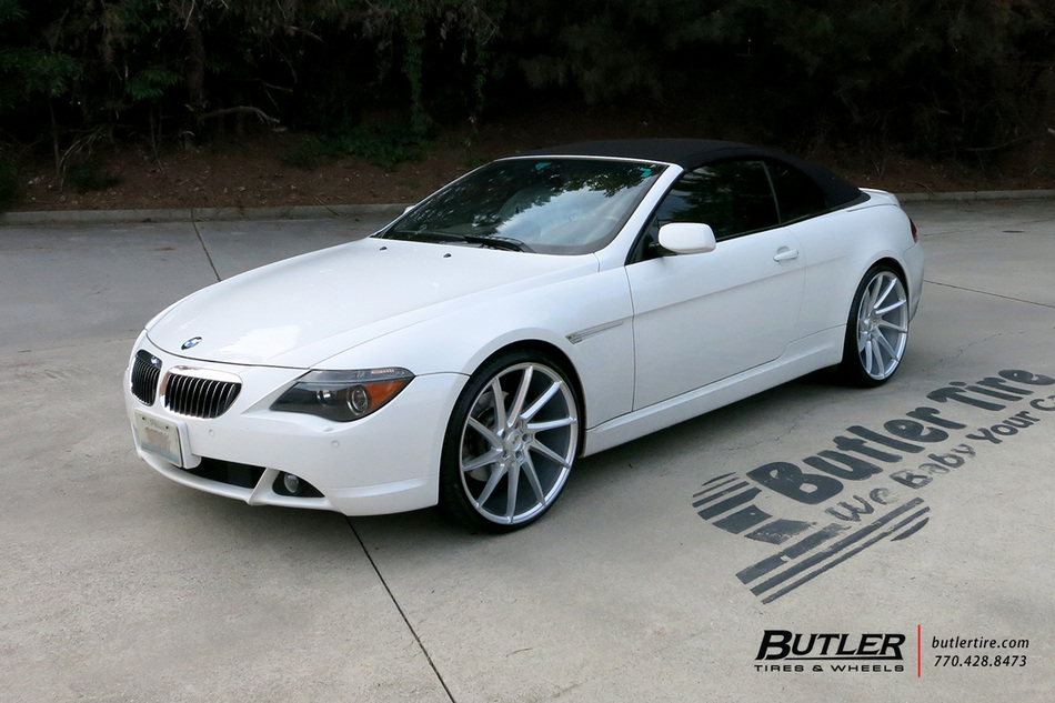 BMW 6 Series with 22in Savini BM15 Wheels exclusively from Butler Tires ...