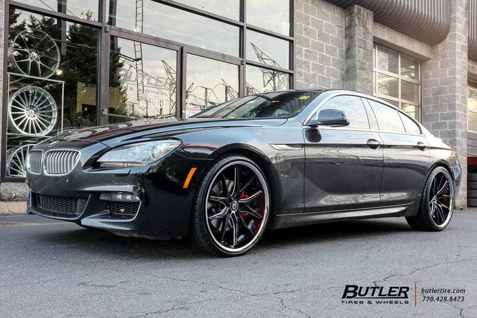 BMW 6 Series Gran Coupe with 22in Lexani R-Twelve Wheels exclusively ...