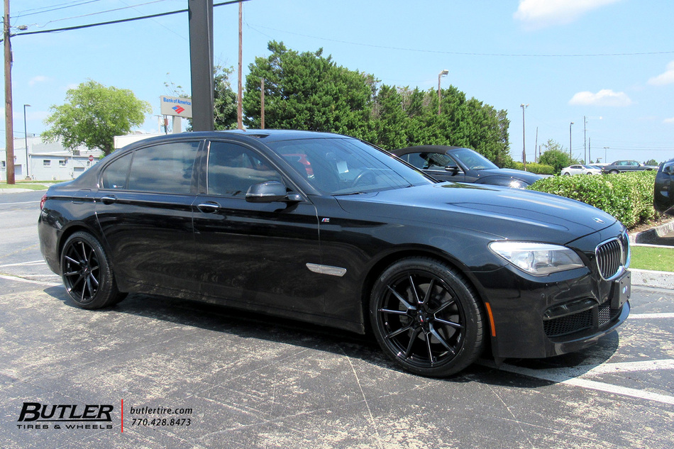 BMW 7 Series with 20in Savini SV-F4 Wheels exclusively from Butler ...